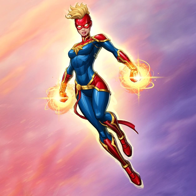 Captain Marvel/Gallery/Official Artwork | Marvel's Spider-Man Animated ...