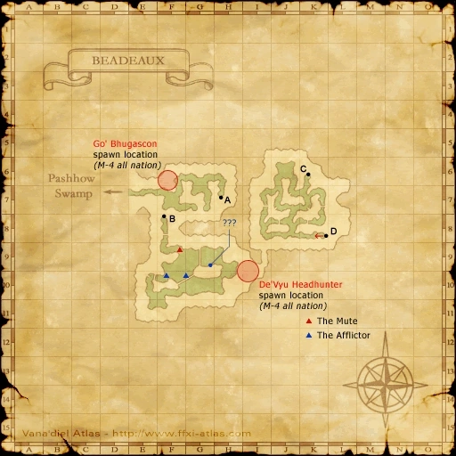 Beadeaux/Maps | HorizonXI Wiki | Fandom