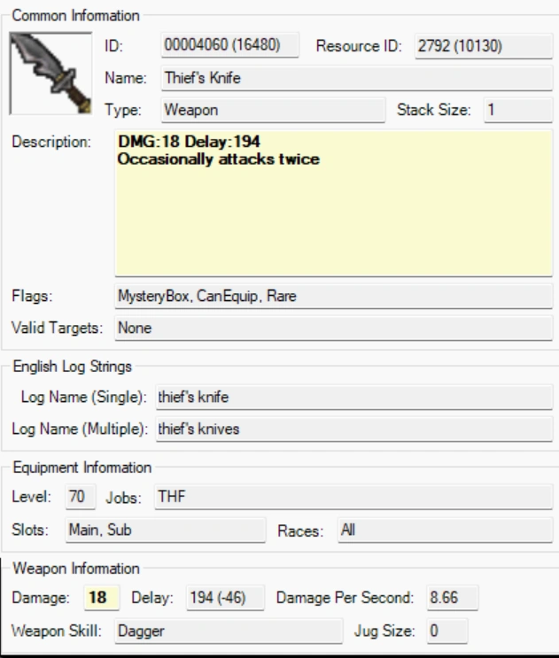 Thief S Knife Horizonxi Wiki Fandom