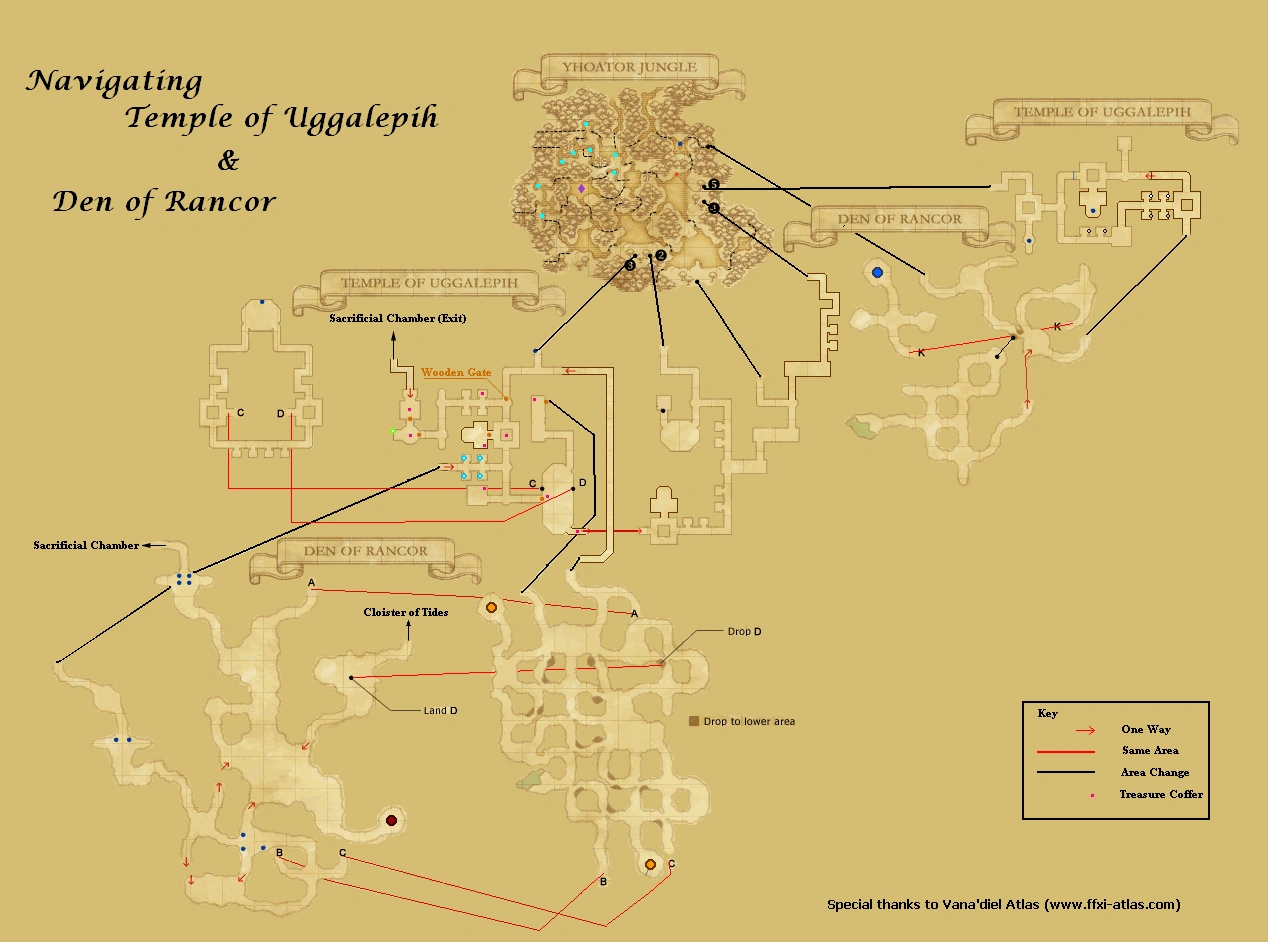 Temple of Uggalepih/Maps | HorizonXI Wiki | Fandom