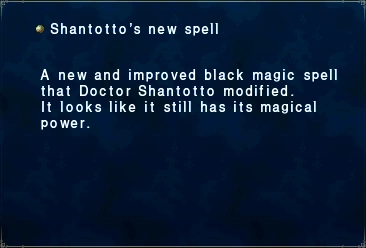 Shantotto's New Spell | HorizonXI Wiki | Fandom