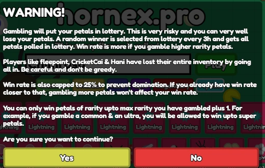 Lottery | Hornex.pro Wiki | Fandom