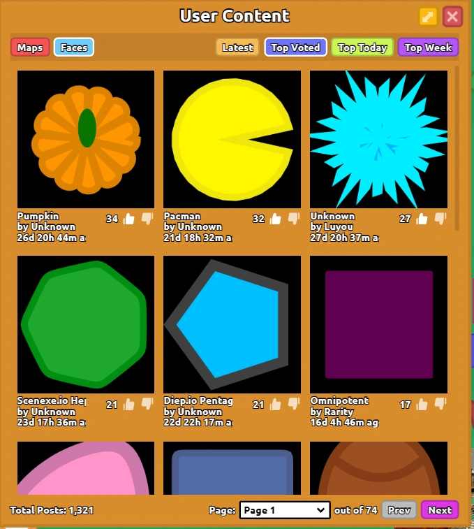 User made faces/maps | Hornex.pro Wiki | Fandom