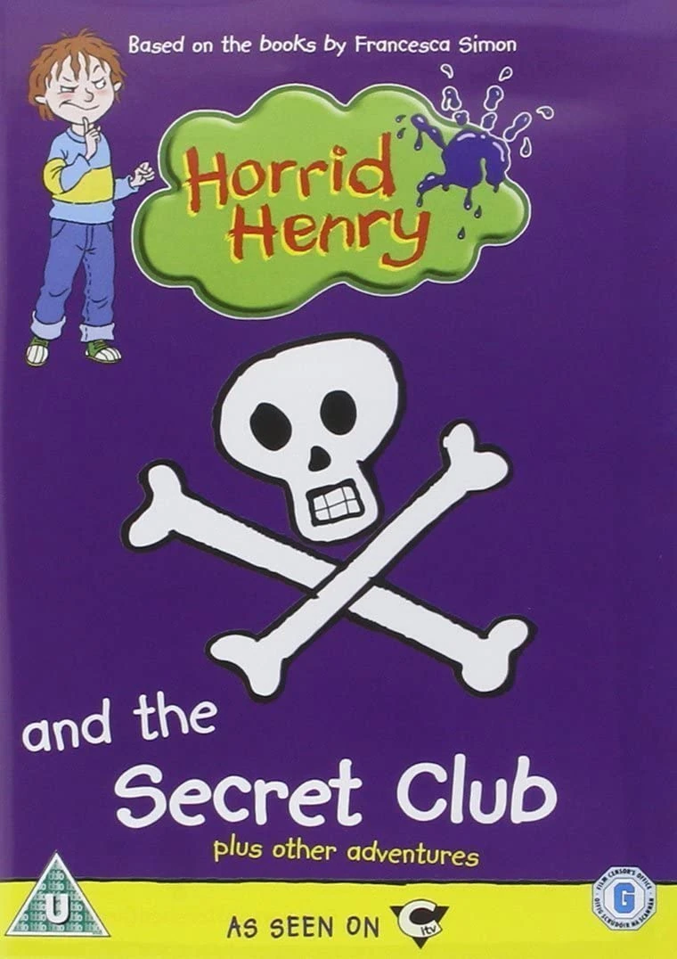 Horrid Henry and the Secret Club (DVD) | Horrid Henry Wiki | Fandom