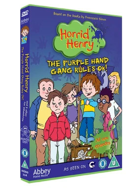 Horrid Henry - The Purple Hand Gang Rules OK! (DVD) | Horrid Henry Wiki ...