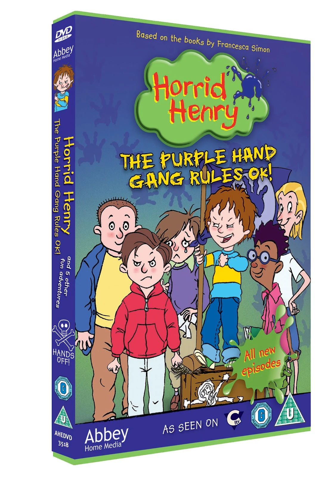 Horrid Henry - The Purple Hand Gang Rules OK! (DVD) | Horrid Henry Wiki ...