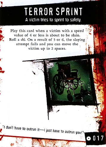 Terror Sprint (HrC017) | HorrorClix Wiki | Fandom