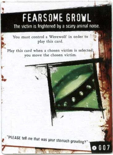 Fearsome Growl | HorrorClix Wiki | Fandom