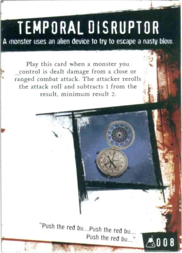 Temporal Disruptor | HorrorClix Wiki | Fandom