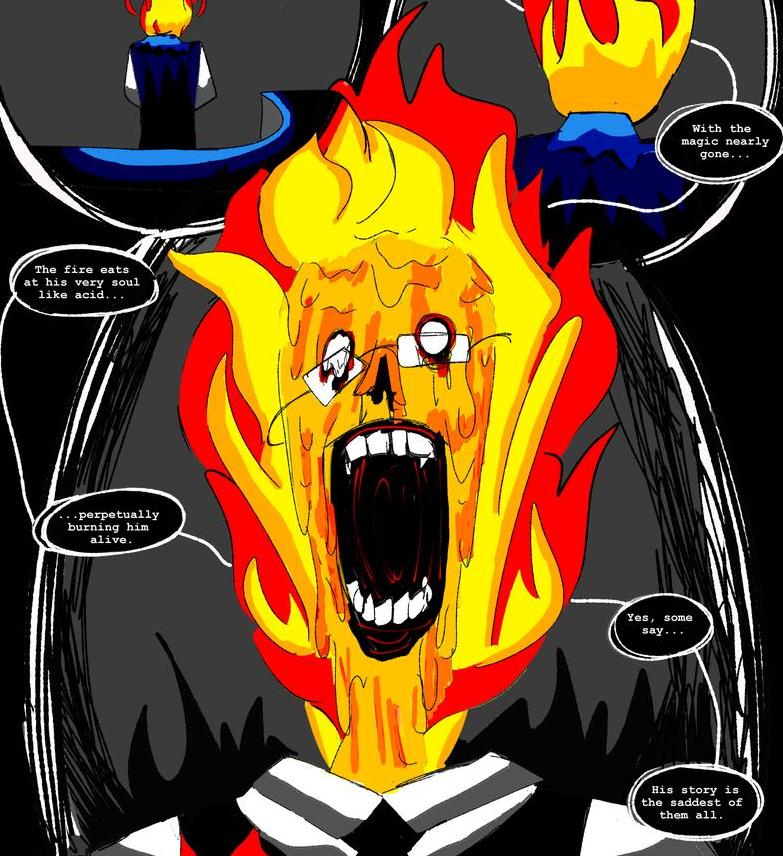 Grillby | Horrortale Wikia | Fandom