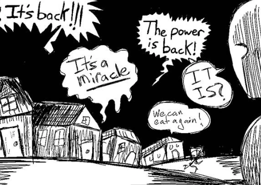 Snowdin Town | Horrortale Wikia | Fandom