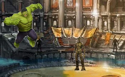Groot vs the Hulk | FlaminTales Wiki | Fandom