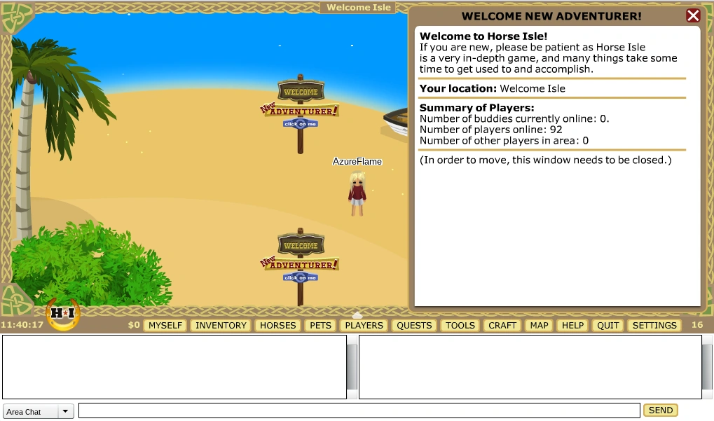 Welcome Isle | Horse Isle 2: Legend of the Esrohs Wiki | Fandom