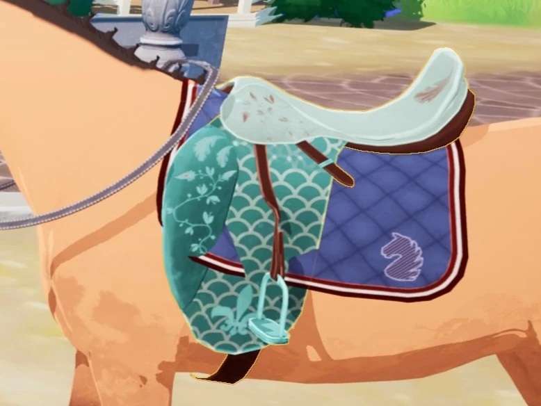 Mermaid Saddle | Horse Tales: Emerald Valley Ranch Wiki | Fandom