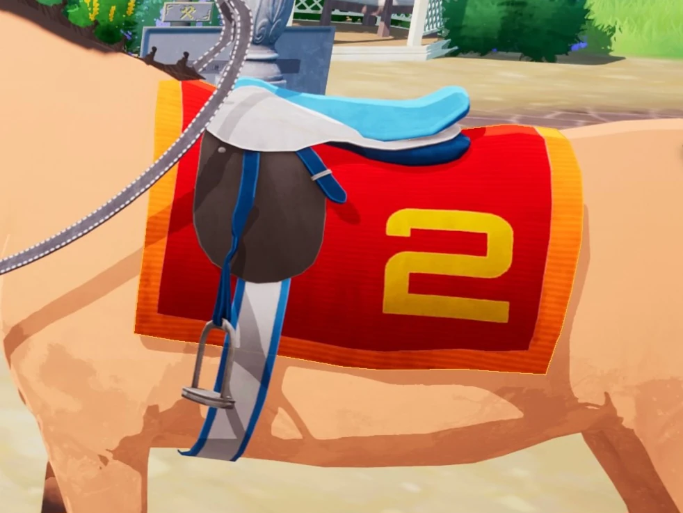 Racing Saddle Pad | Horse Tales: Emerald Valley Ranch Wiki | Fandom