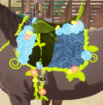 Floral Saddle | Horse Tales: Emerald Valley Ranch Wiki | Fandom
