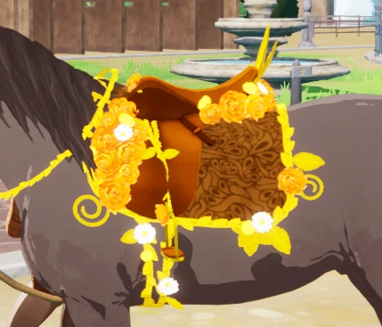 Autumnal Splendor Saddle | Horse Tales: Emerald Valley Ranch Wiki | Fandom