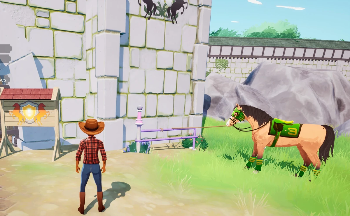 Hitching Post | Horse Tales: Emerald Valley Ranch Wiki | Fandom