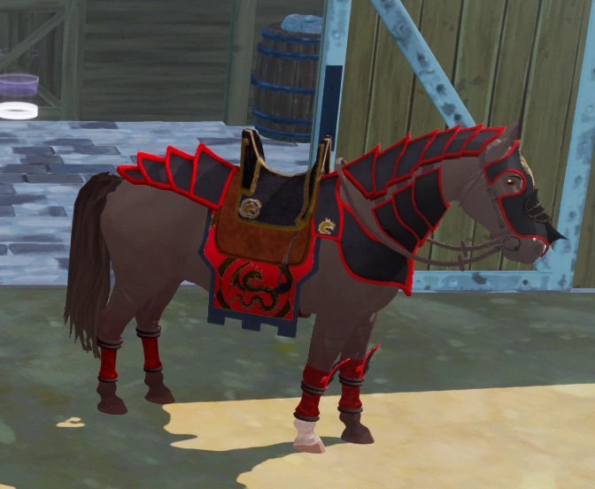 Dark Knight Tack Set (DLC) | Horse Tales: Emerald Valley Ranch Wiki ...