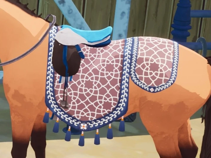 Azure Expanse Saddle Pad | Horse Tales: Emerald Valley Ranch Wiki | Fandom