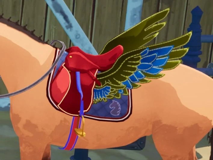 Parrot Saddle | Horse Tales: Emerald Valley Ranch Wiki | Fandom