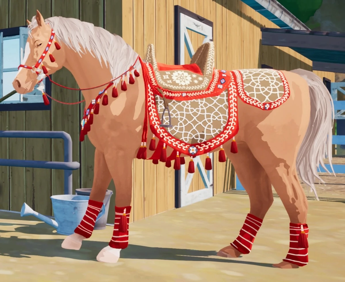 Desert Fire Tack Set | Horse Tales: Emerald Valley Ranch Wiki | Fandom