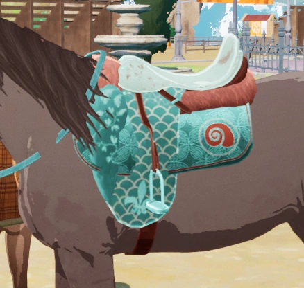 Mermaid Saddle | Horse Tales: Emerald Valley Ranch Wiki | Fandom