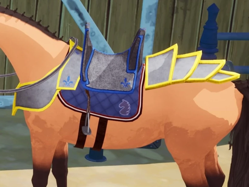 Noble Knight Saddle | Horse Tales: Emerald Valley Ranch Wiki | Fandom