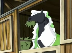 horseland coloring pages of button