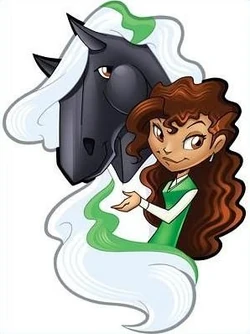 horseland coloring pages of button