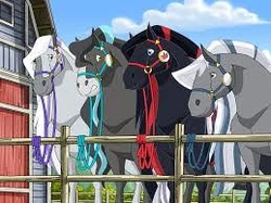 horseland coloring pages zoey and pepper