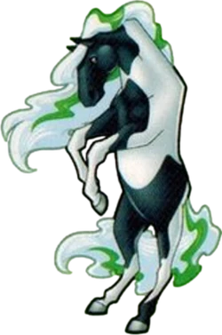 horseland coloring pages of button