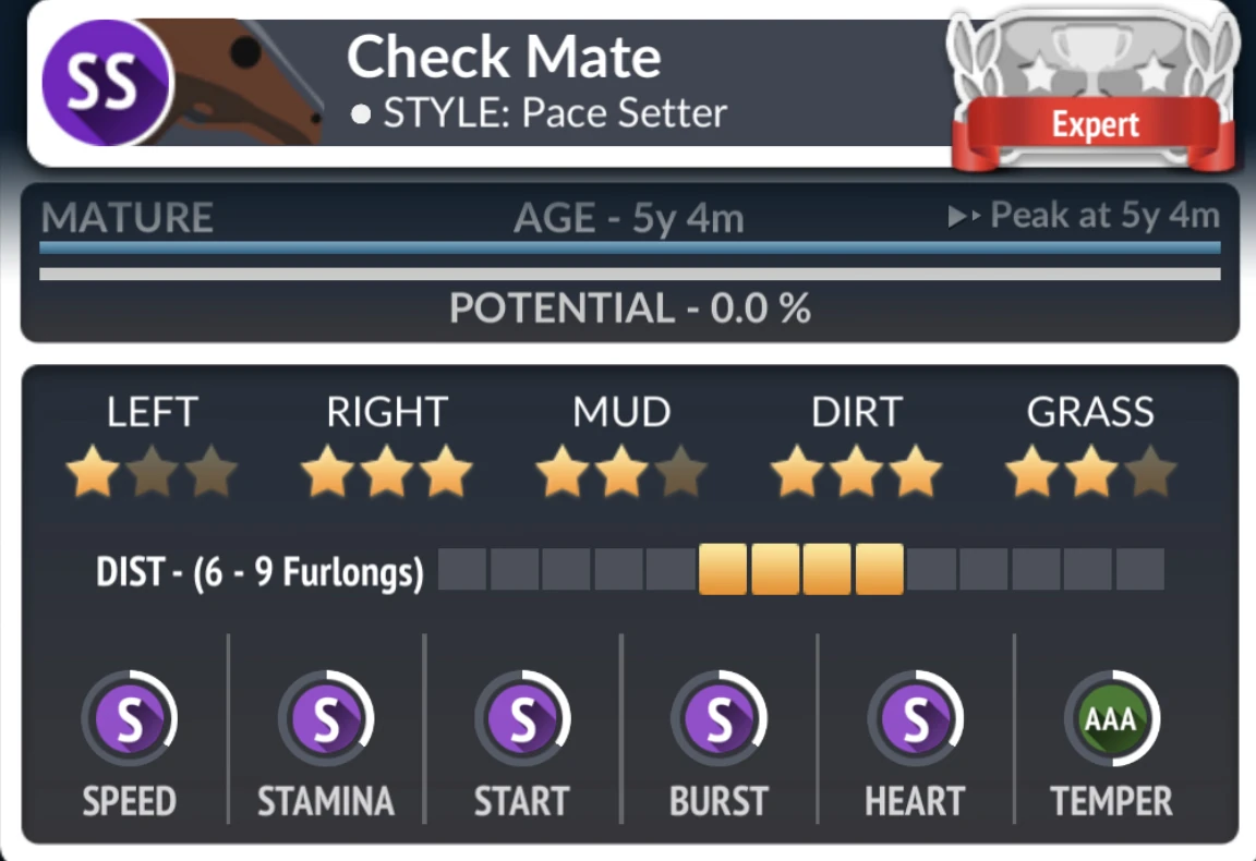 Check Mate | HorseRacingManager Wiki | Fandom
