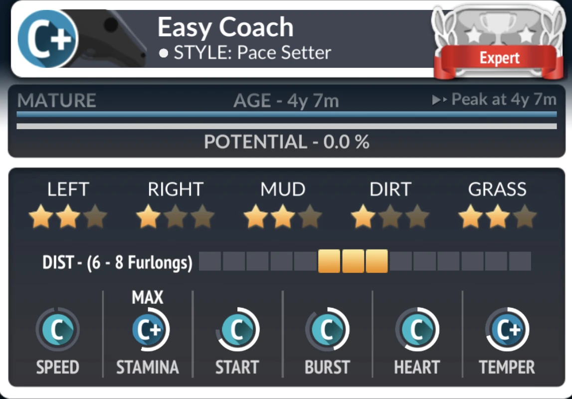 Easy Coach | HorseRacingManager Wiki | Fandom