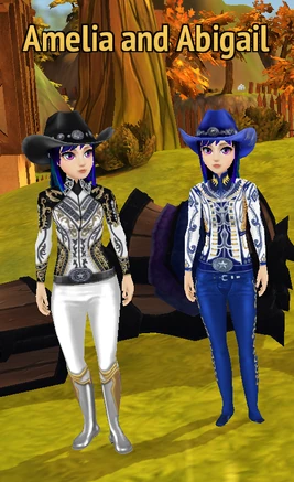 Amelia and Abigail | Horse Riding Tales Wiki | Fandom