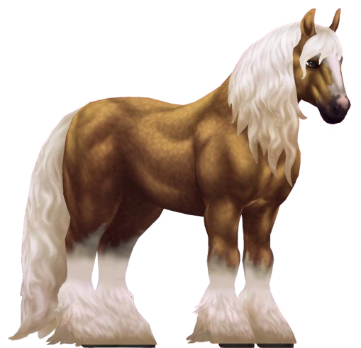 Palomino Gypsy Vanner | Horse Riding Tales Wiki | Fandom