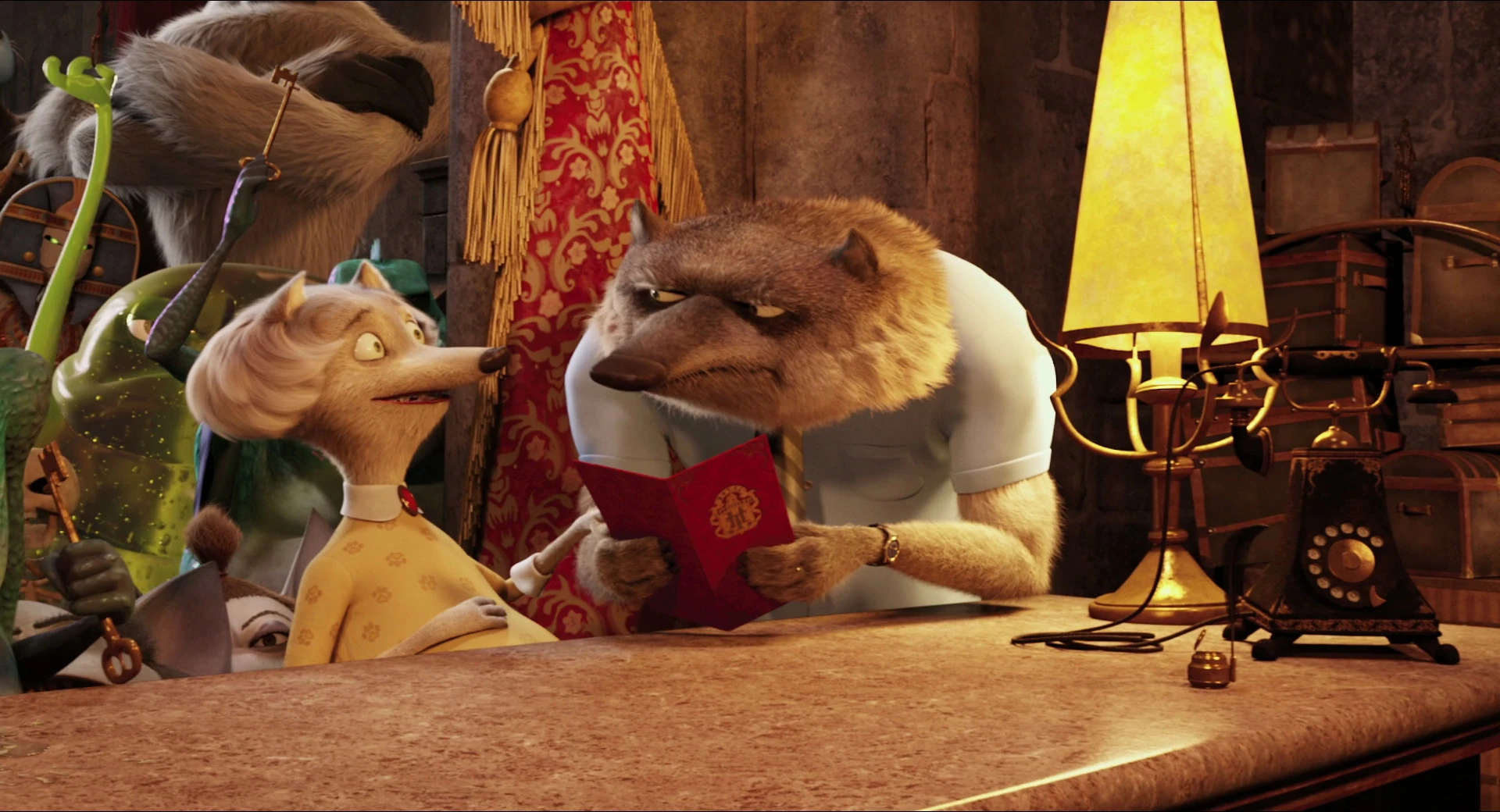 Hotel Transsilvanien Wayne Hotel Transylvania Wayne Wolf Miniature