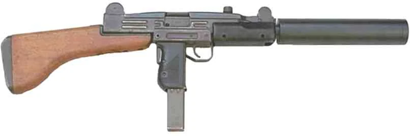 Mini Uzi With Silencer