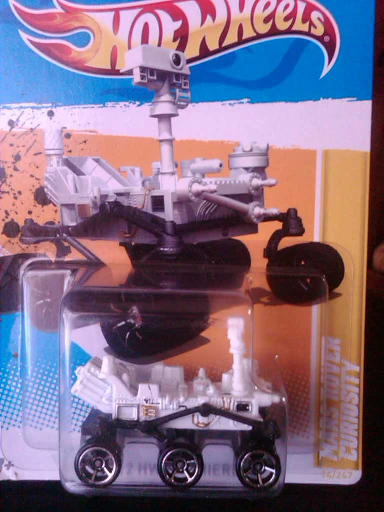 Hot Wheels Mars Rover Curiosity