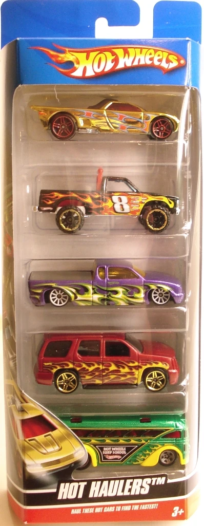 Hot Haulers 5-Pack (2010) | Hot Wheels Wiki | Fandom