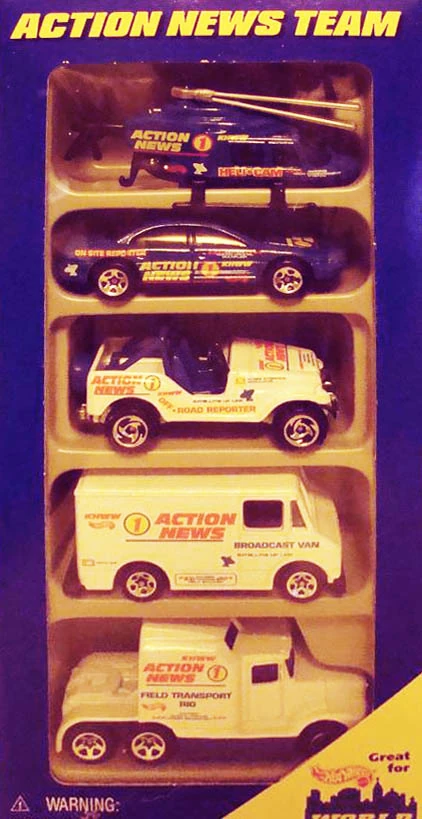 Action News Team 5-Pack | Hot Wheels Wiki | Fandom