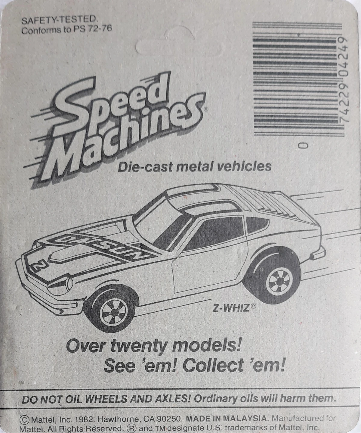 Speed Machines (1983) | Hot Wheels Wiki | Fandom