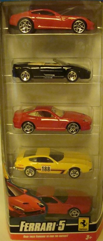 Ferrari 5-Pack (2009-1) | Hot Wheels Wiki | Fandom
