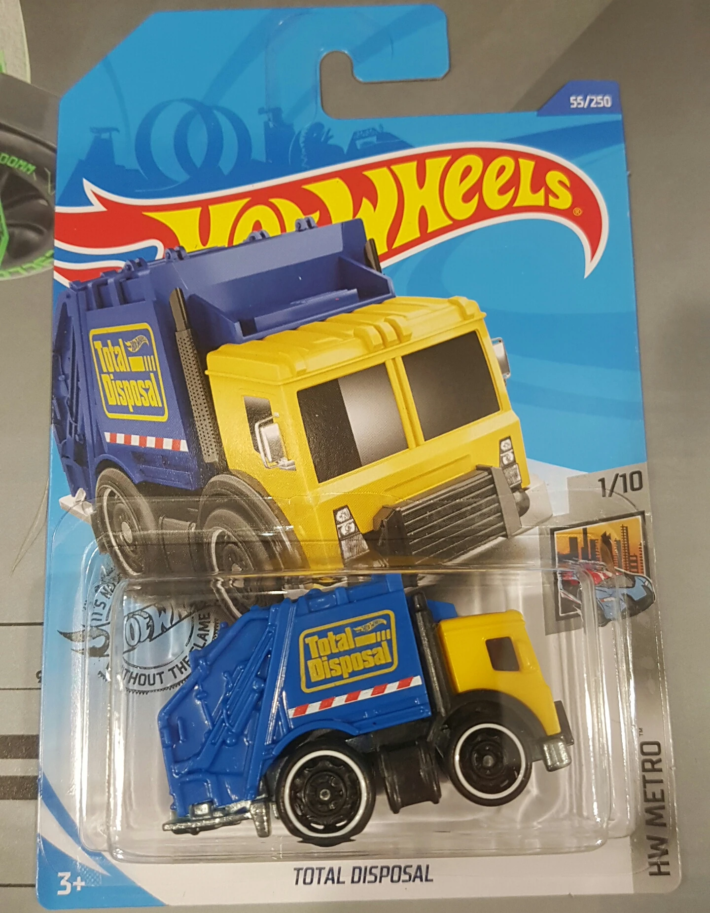 Toys & Games Miniature Toys Hot Wheels Total Disposal Green HW Rapid ...