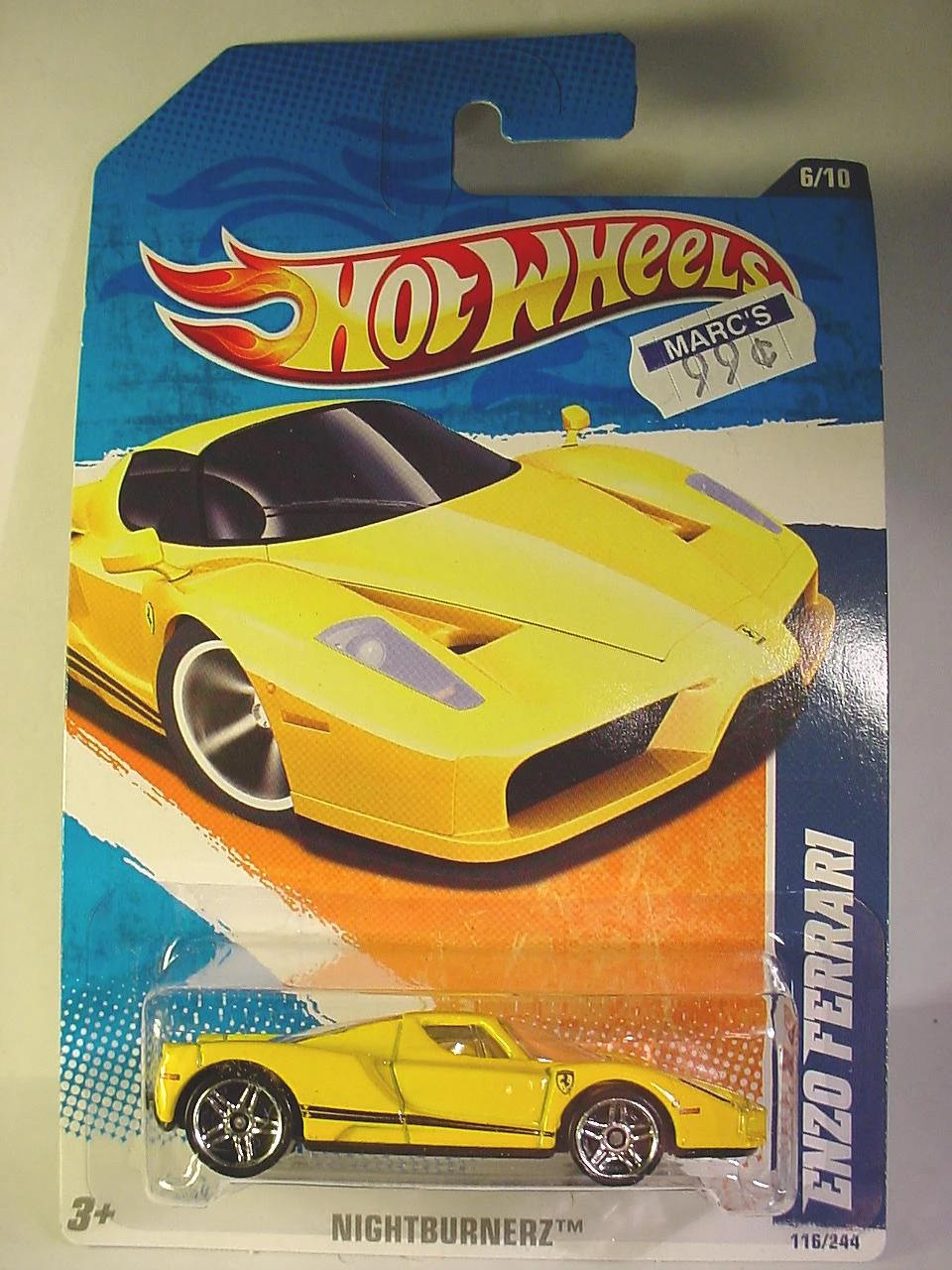 2011 Enzo Ferrari 116 A | Hot Wheels Online Variation Guide Wiki | Fandom