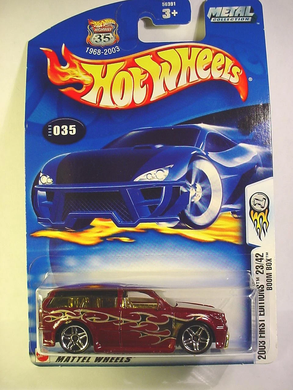 2003 Boom Box 035 | Hot Wheels Online Variation Guide Wiki | Fandom