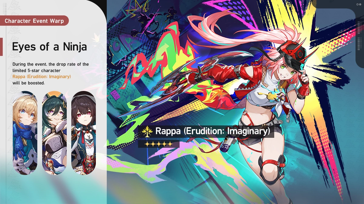 Eyes of a Ninja 2024-10-23 | Honkai: Star Rail Wiki | Fandom