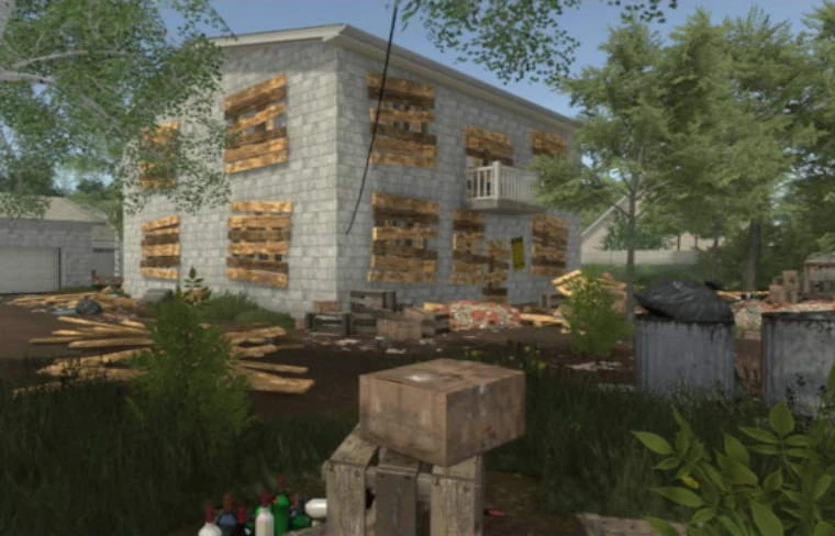 Garden after building the house | House Flipper Wiki | Fandom