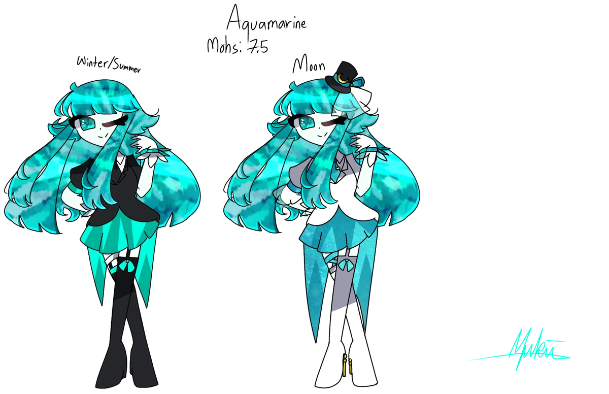 User blog:0Yukii!!/HnK OC ref sheets + more | Houseki no Kuni Wiki | Fandom