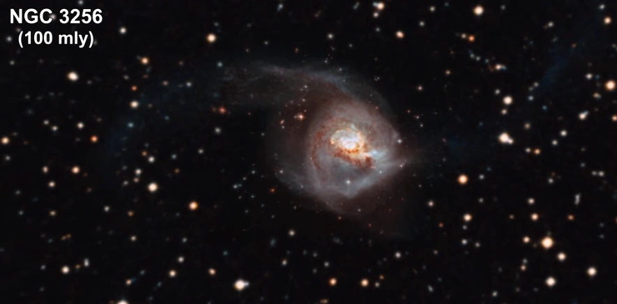 NGC 3256 | How Far Away Is It Wiki | Fandom